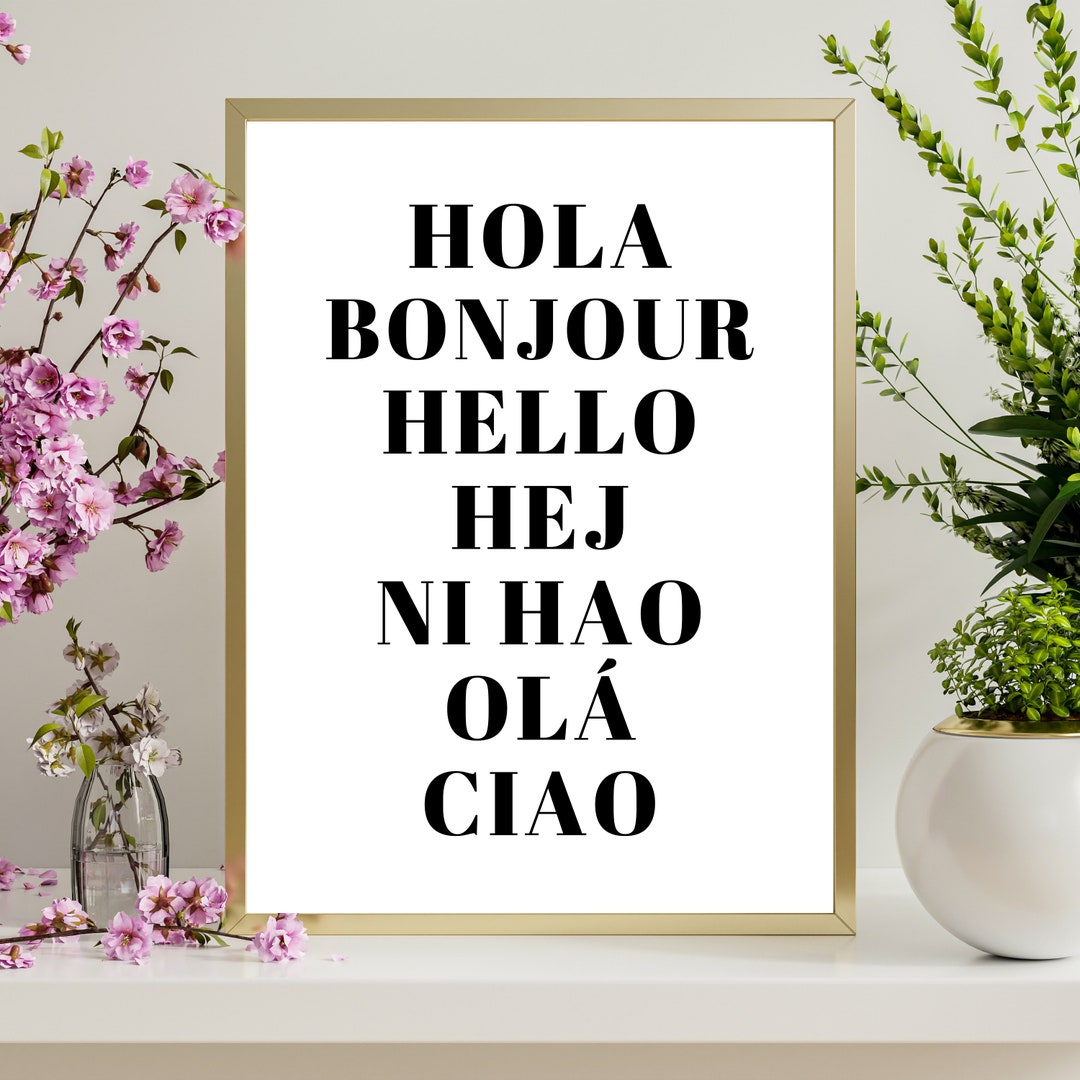 Hello Around the World: How to Say Hello in Different Languages ...