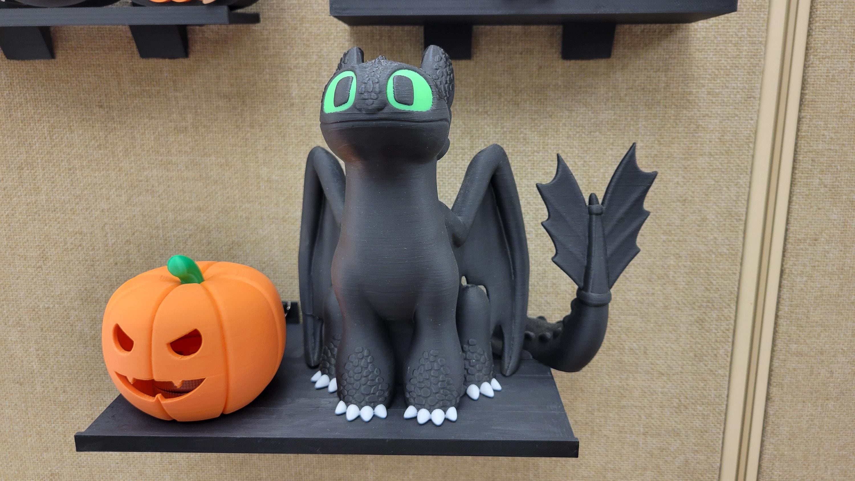 Cubicle Fabric Wall Shelf 3D Printed PLA Plastic - Etsy