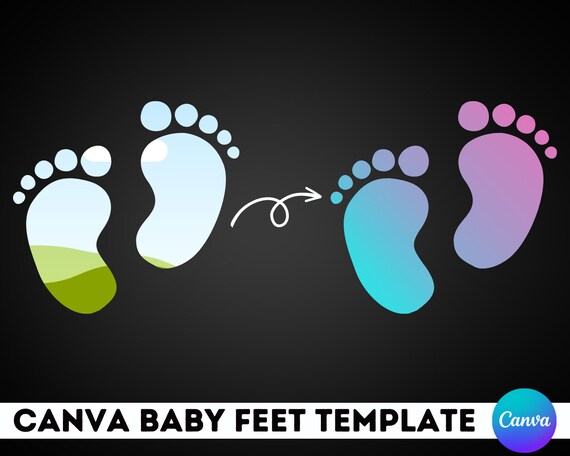 Baby Feet Template