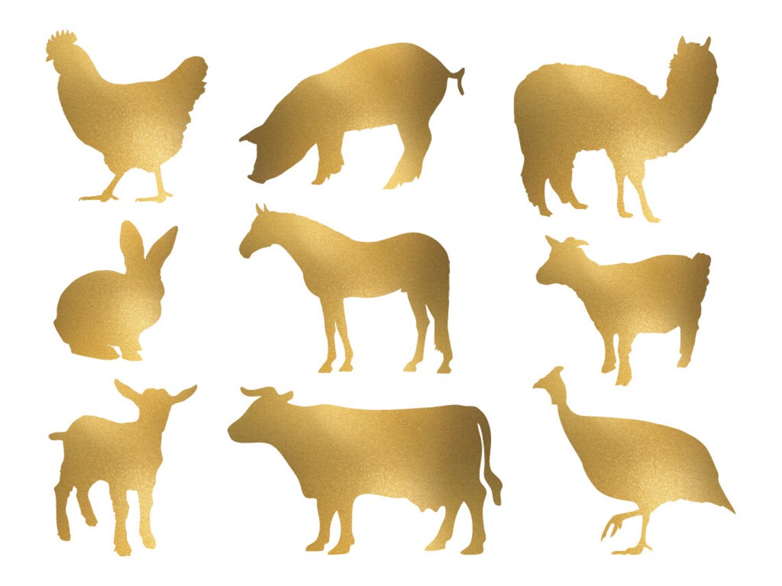 Canva Farm Animals Template, Editable Animals Template, Canva Template ...