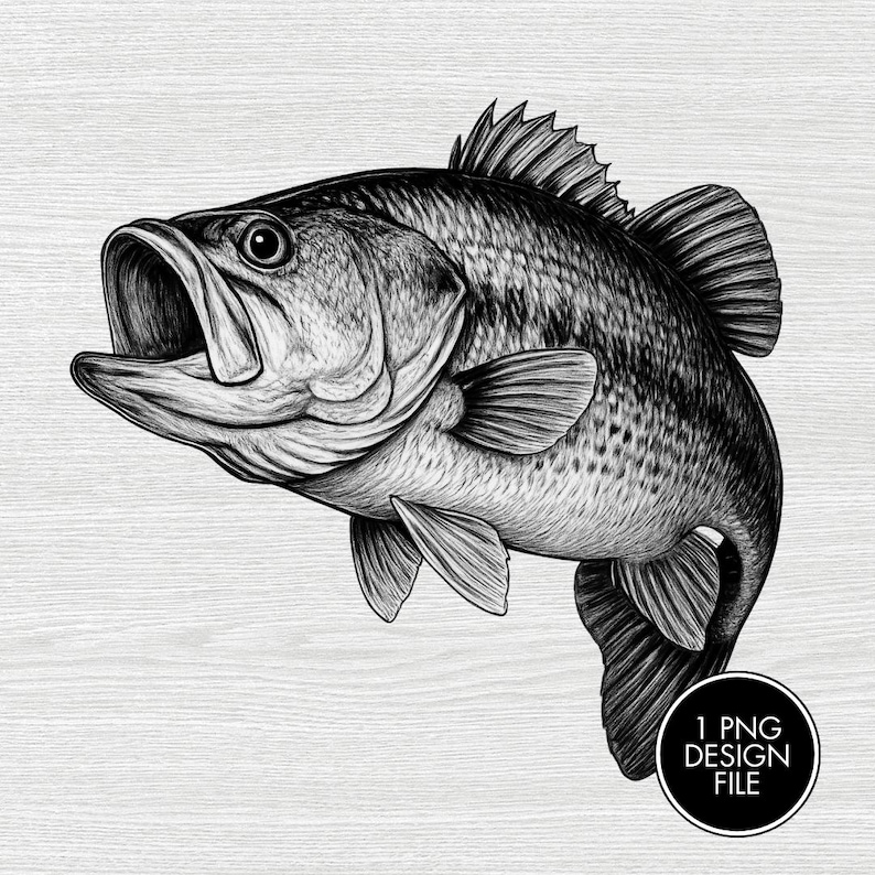 Bass Engraving PNG File, Laser Engraving Files, Laser Burning, Laser ...