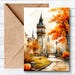 10 Autumn in Town Junk Journal Pages, Digital Paper, Digital Scrapbook ...