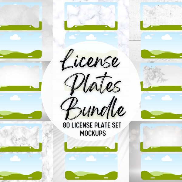 Mini License Plate - Etsy