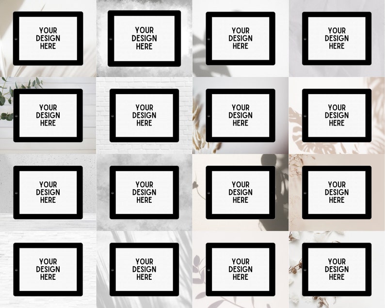25 Ipad Mockups Bundle Ipad Mockup for Canva Ipad PNG - Etsy