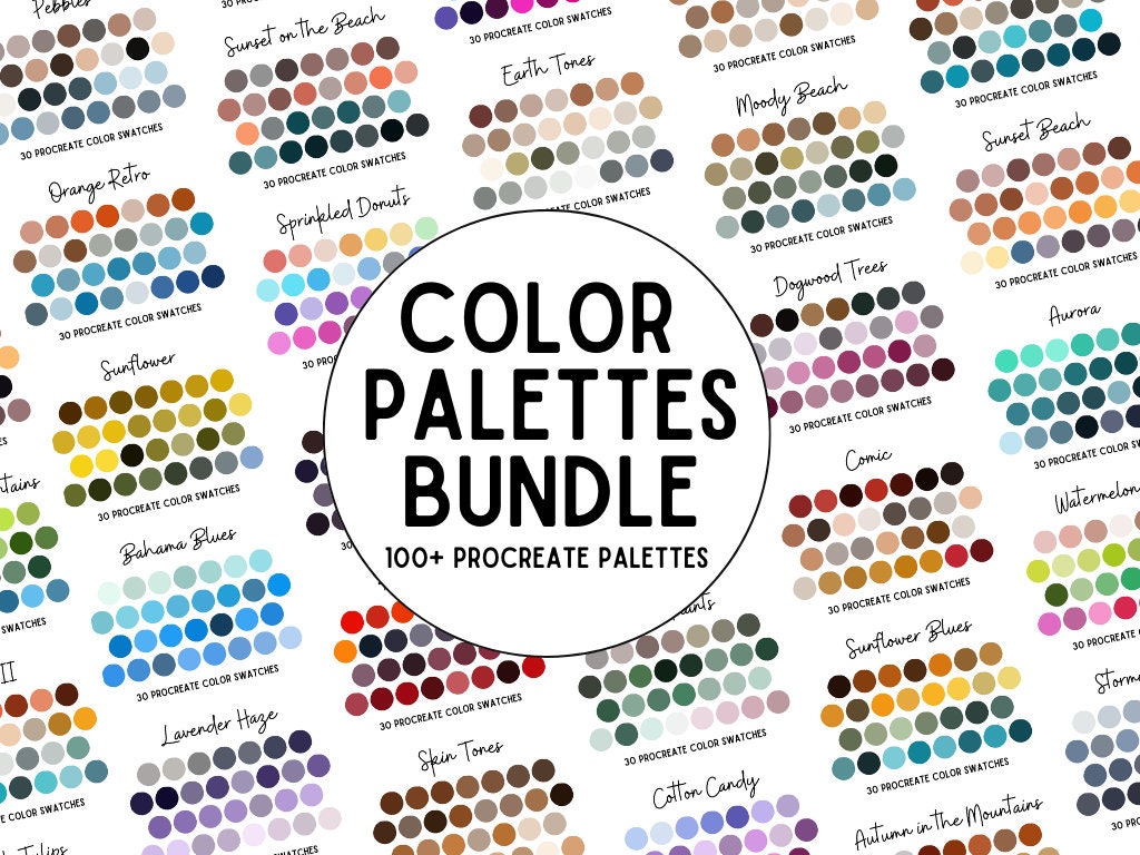 Procreate Bundle Procreate Brush Bundle Procreate Stamps - Etsy