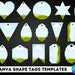 Canva Tag Template, Editable Tag Template, Canva Template, Custom Canva ...