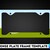 Canva License Plate Frame Template, Editable License Plate Template ...