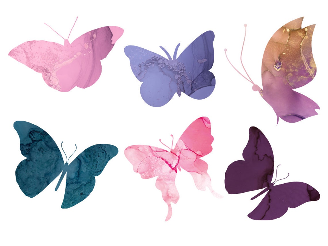 Canva Butterfly Templates, Editable Butterfly Template, Canva Template ...