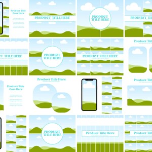 100 Etsy Listing Mockup Templates, Canva Mockup Templates, Drag and ...
