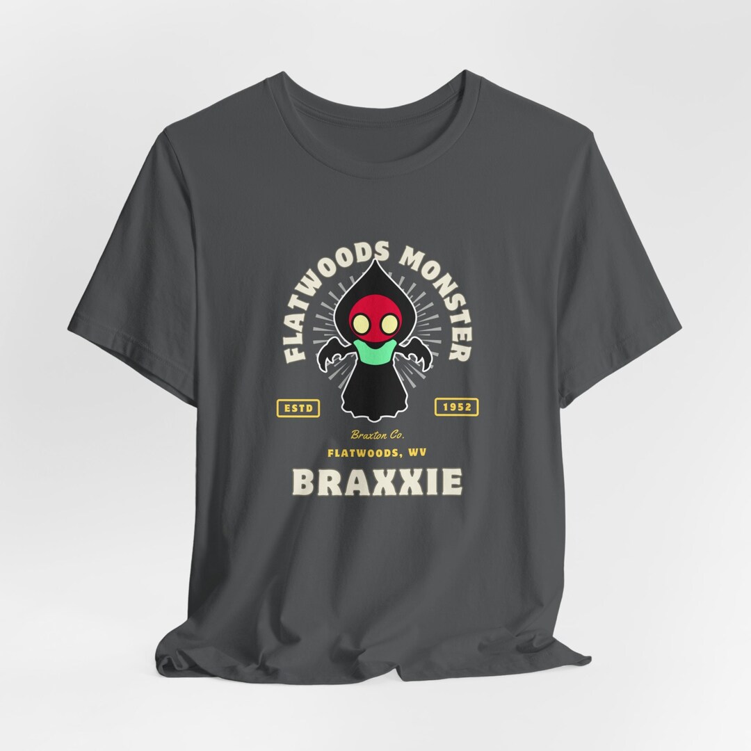 Braxton County Flatwoods Monster T Shirt, Cryptid Shirt With Flatwoods ...