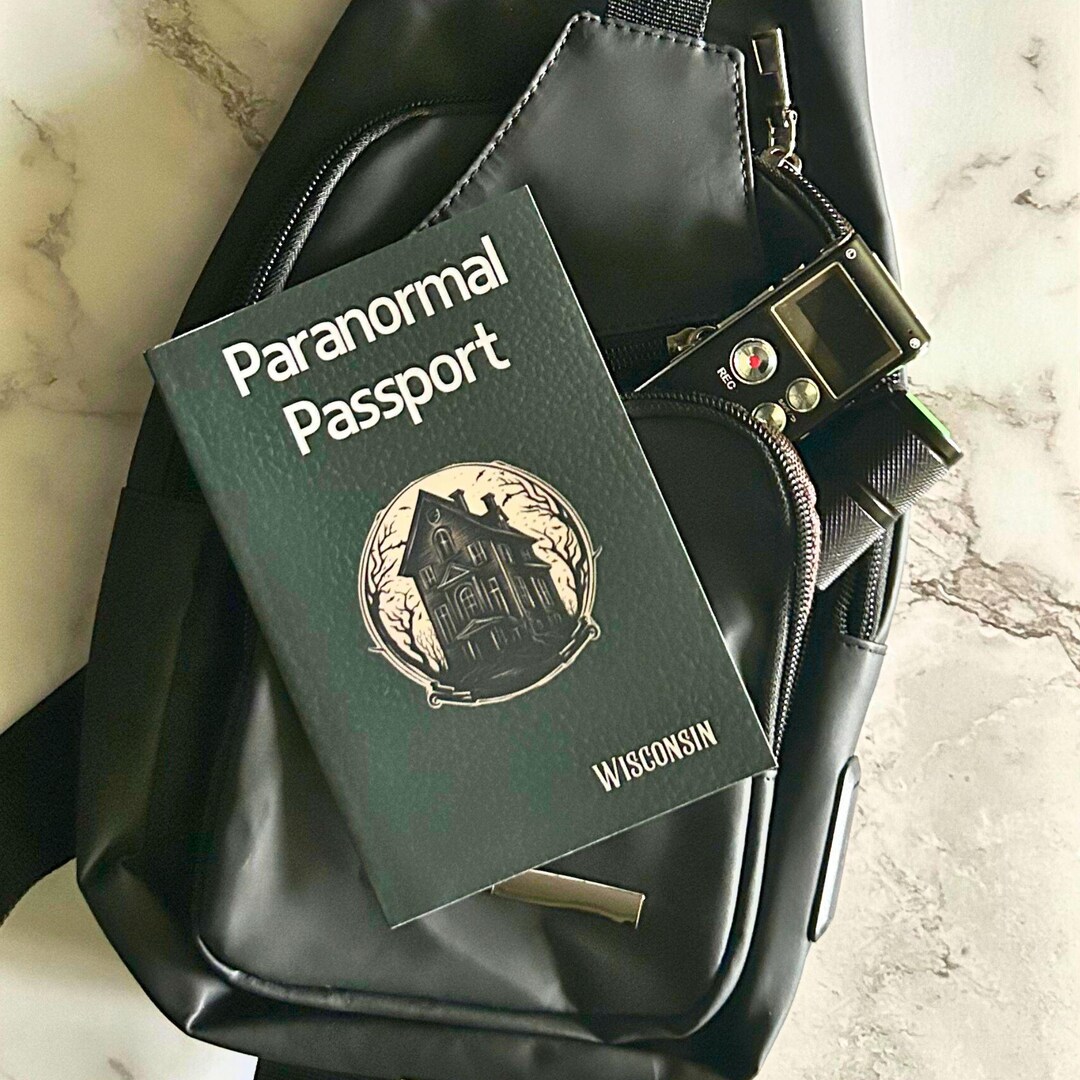 Wisconsin Ghost Hunting Passport & Stickers | Haunted Locations Guide ...