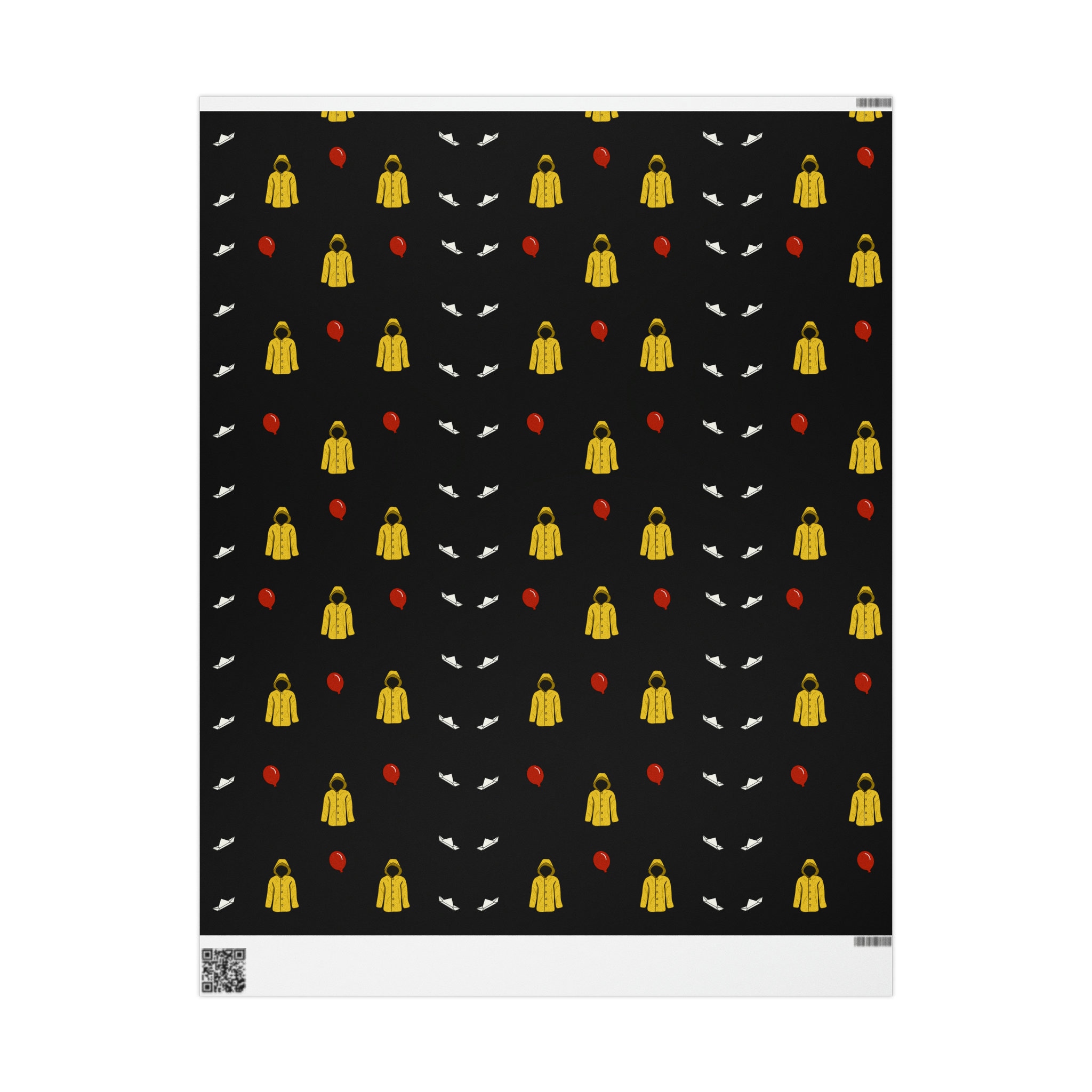 Horror Movie IT Wrapping Paper, Horror Fan Gift Wrap, Horror Gift Wrap ...