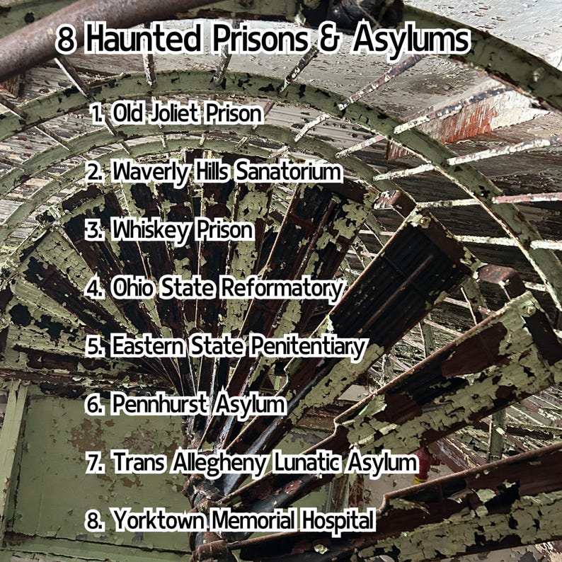 Haunted Prisons & Asylums: Ultimate Ghost Hunter's Guidebook for ...