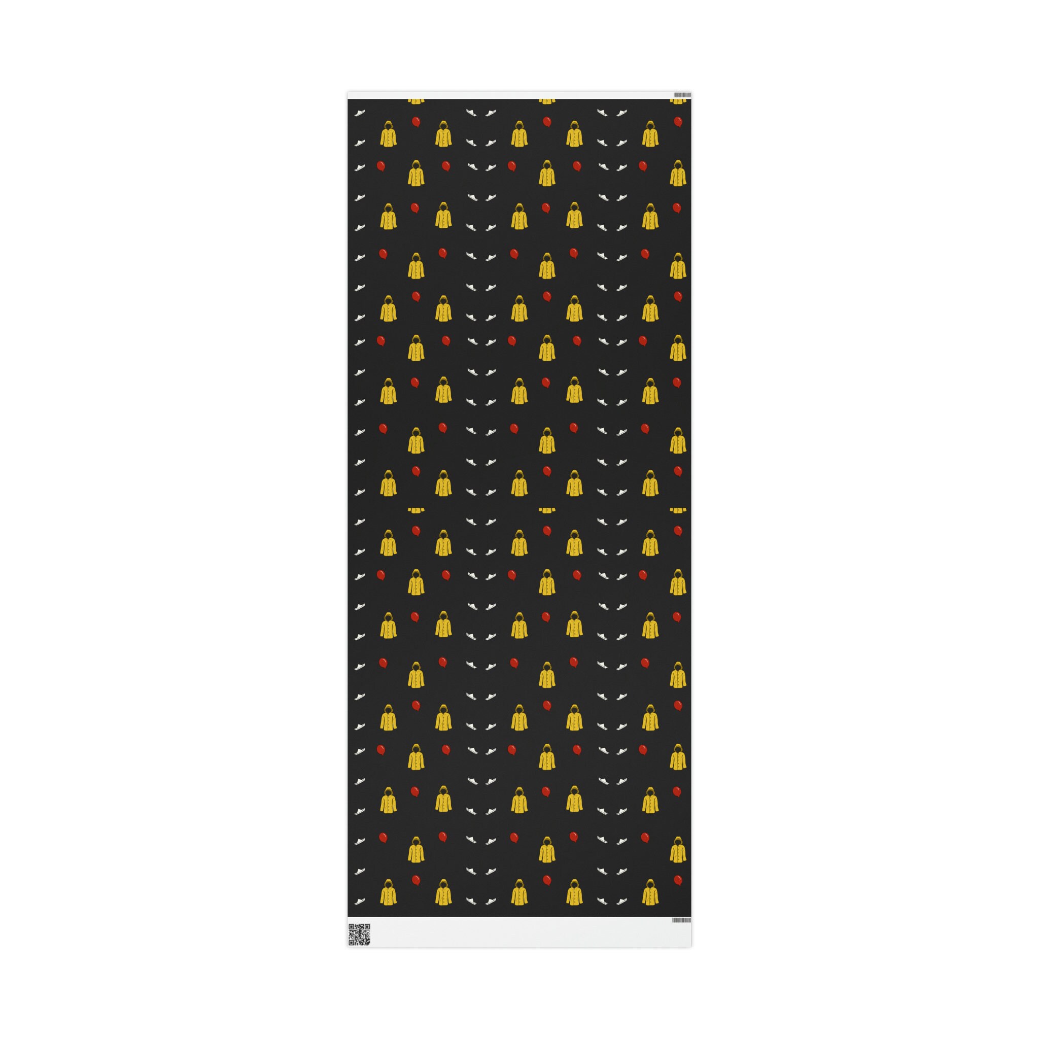 Horror Movie IT Wrapping Paper, Horror Fan Gift Wrap, Horror Gift Wrap ...