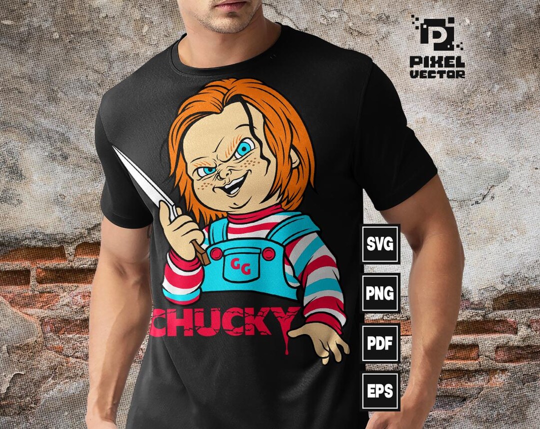 Chucky Svg , Chucky Horror Movie Svg, Halloween Svg, Movie Character ...