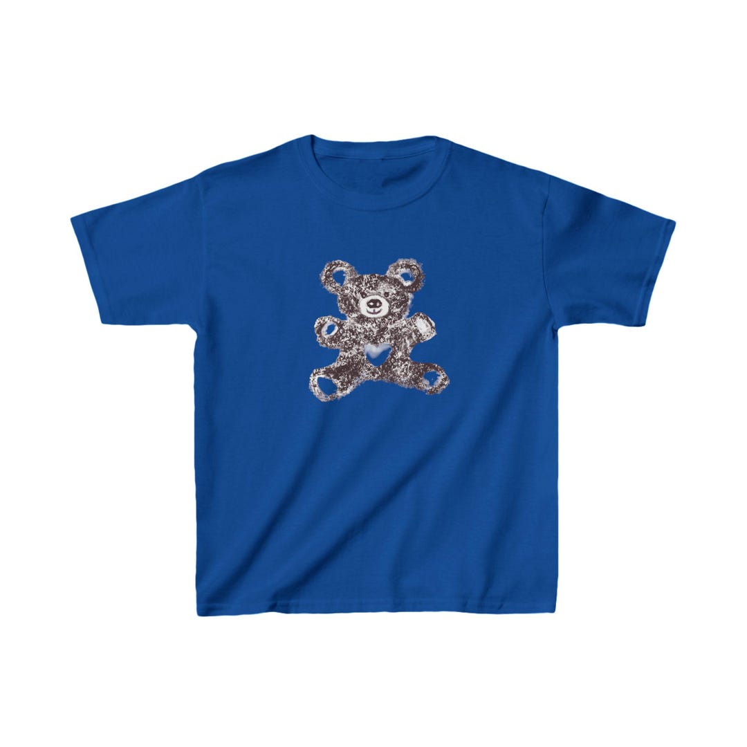 Kids Tee, Cute Huggable Teddy Bear Design - Child T-shirt, Boys Girls ...