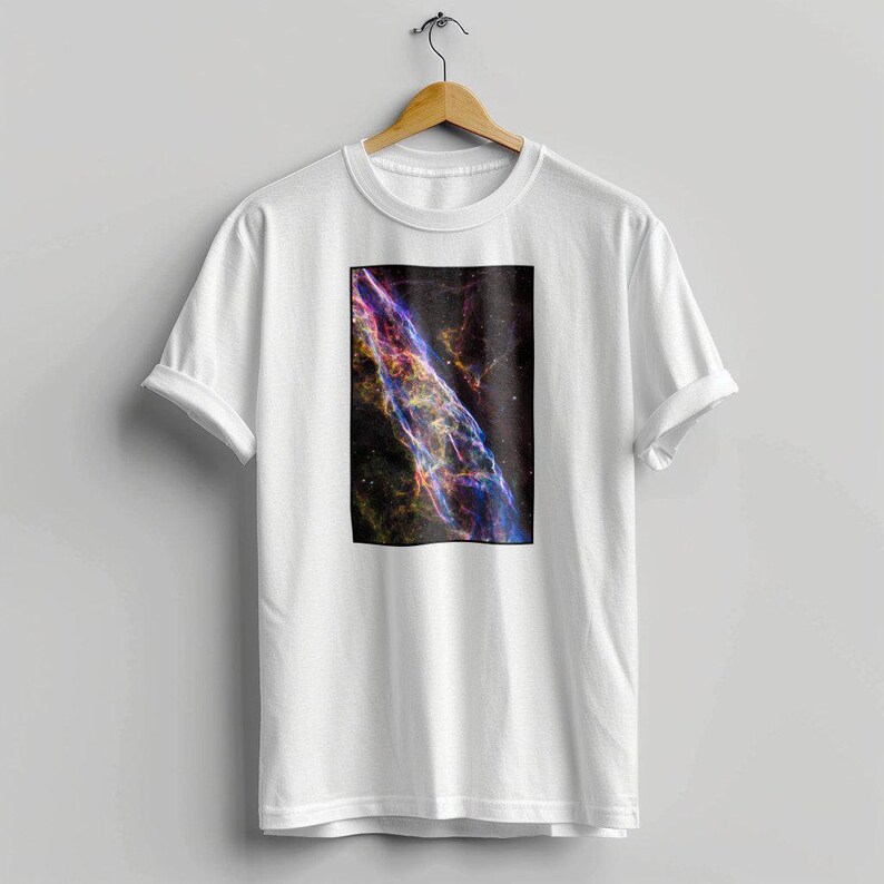 Cosmic Nebula Space Art, Galaxy Garment, Colorful Universe Print ...
