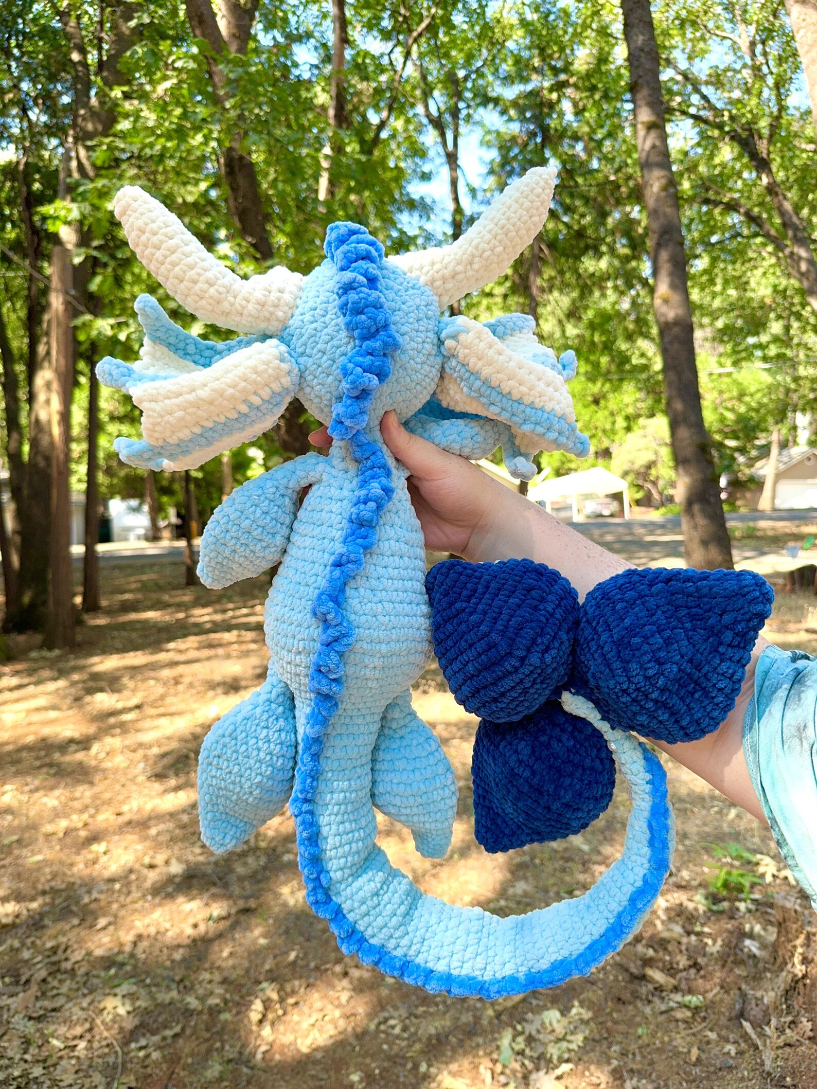 Sephina the Water Fairy Dragon Crochet Pattern - Etsy