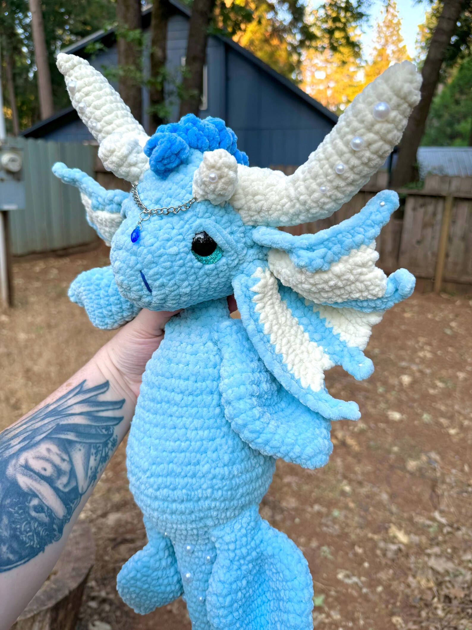 Sephina the Water Fairy Dragon Crochet Pattern - Etsy