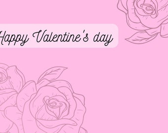 Personalized Coloring Page Valentine's Day Coloring Page Valentine's ...