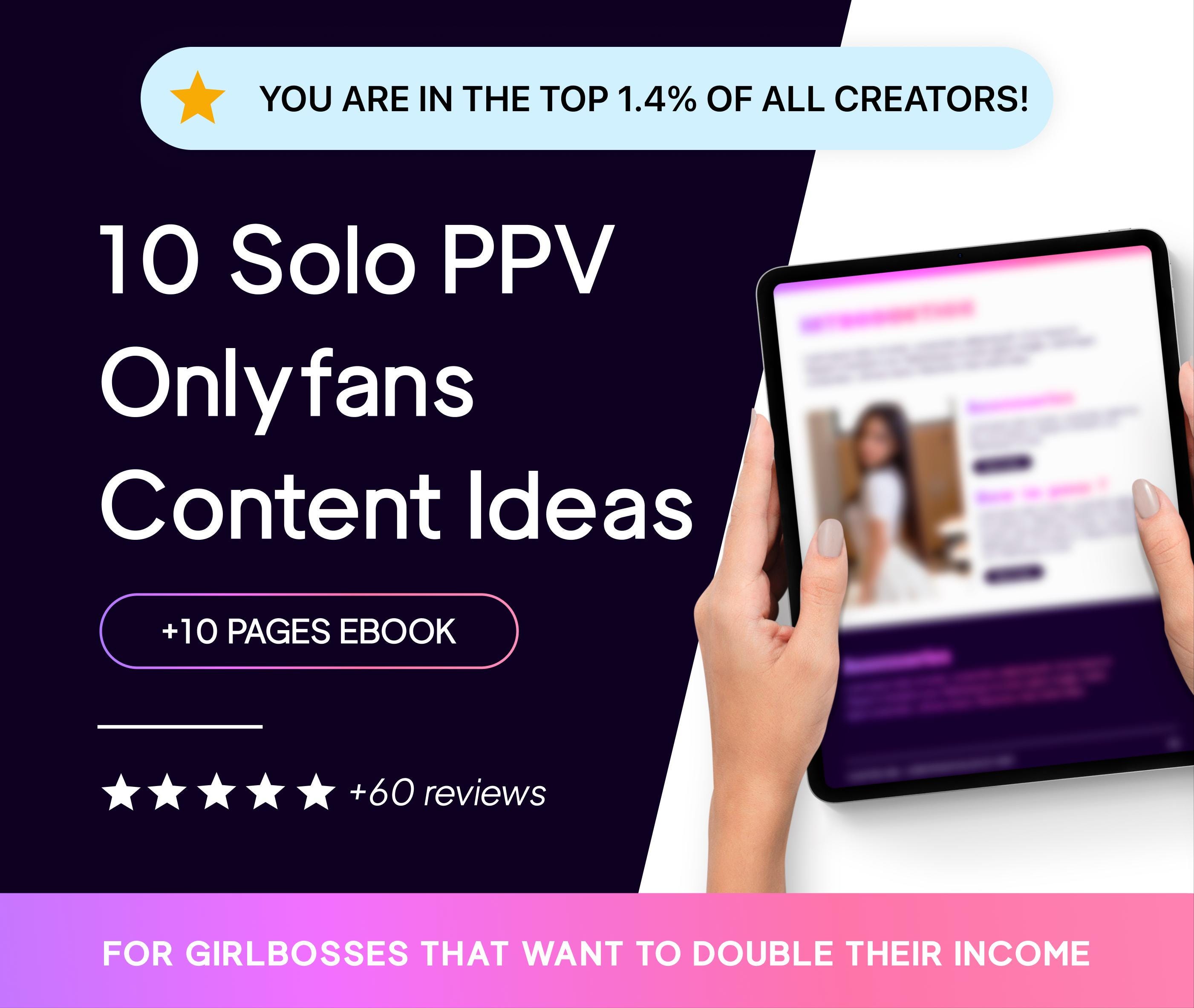 Solo PPV Onlyfans Content Ideas 10 Adult Industry Solo Ideas Onlyfans ...