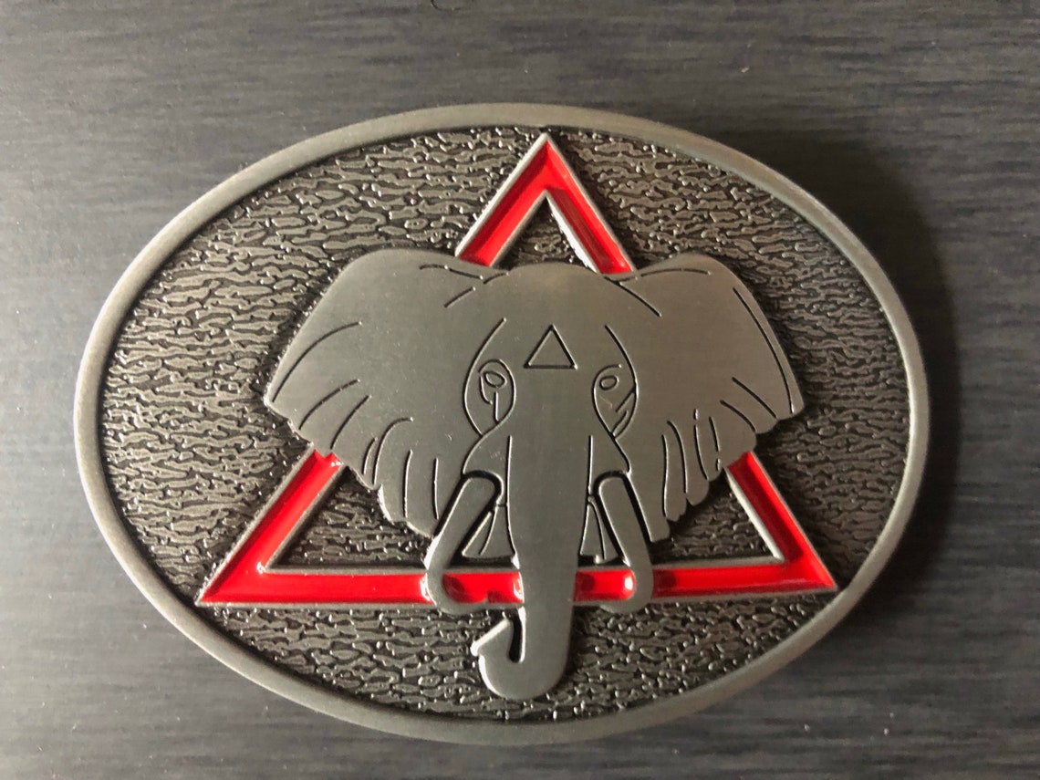Delta Sigma Theta - Elephant Belt Buckle - Etsy