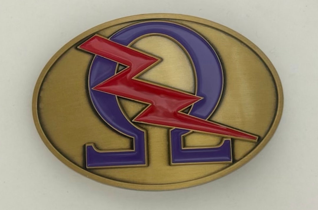 Omega Psi Phi - Belt Buckle - 14 Sons of Blood & Thunder - Etsy