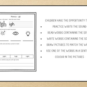 Phonics Worksheets - Etsy