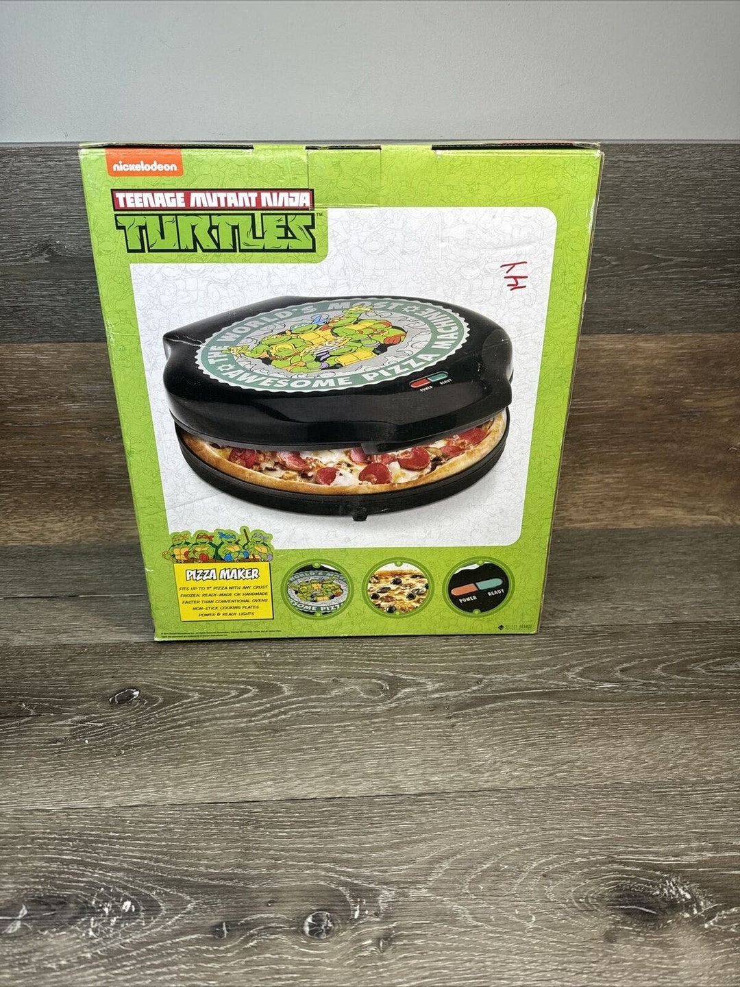 Nickelodeon NTPM-55 Teenage Mutant Ninja Turtles Pizza Maker Pizza Oven ...
