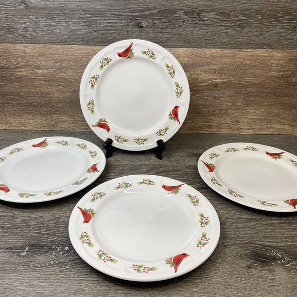 Cardinal Plates - Etsy