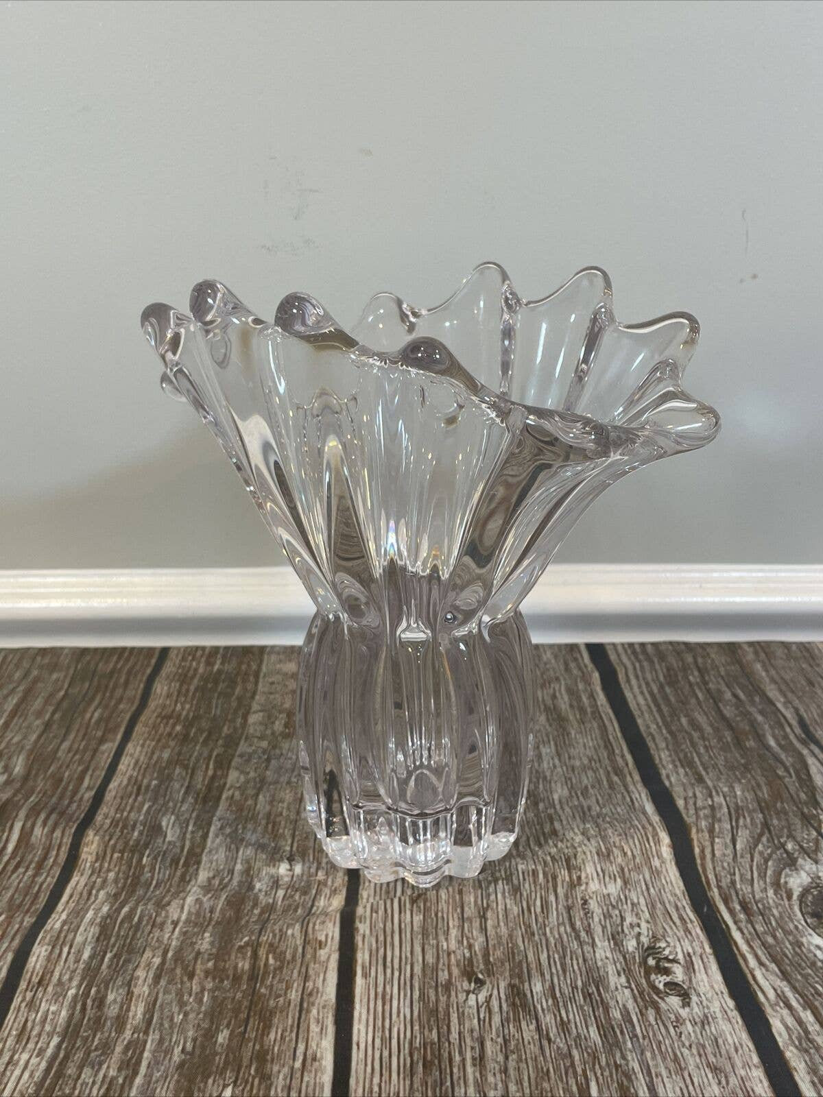 Cofrac Art Verrier Glass Vase 8.5'' Tall made in - Etsy