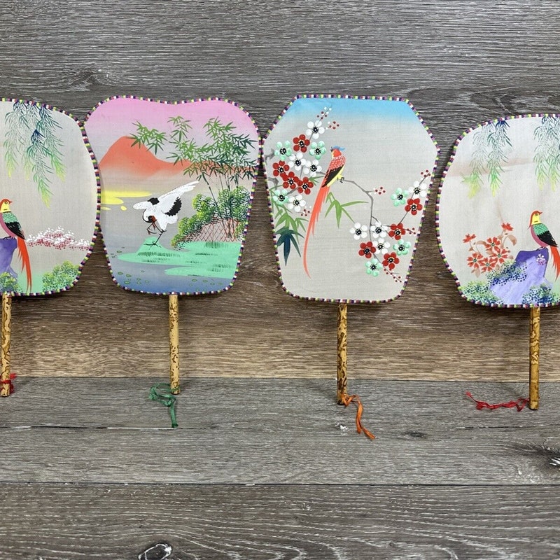 Chinese Hand Fan - Etsy