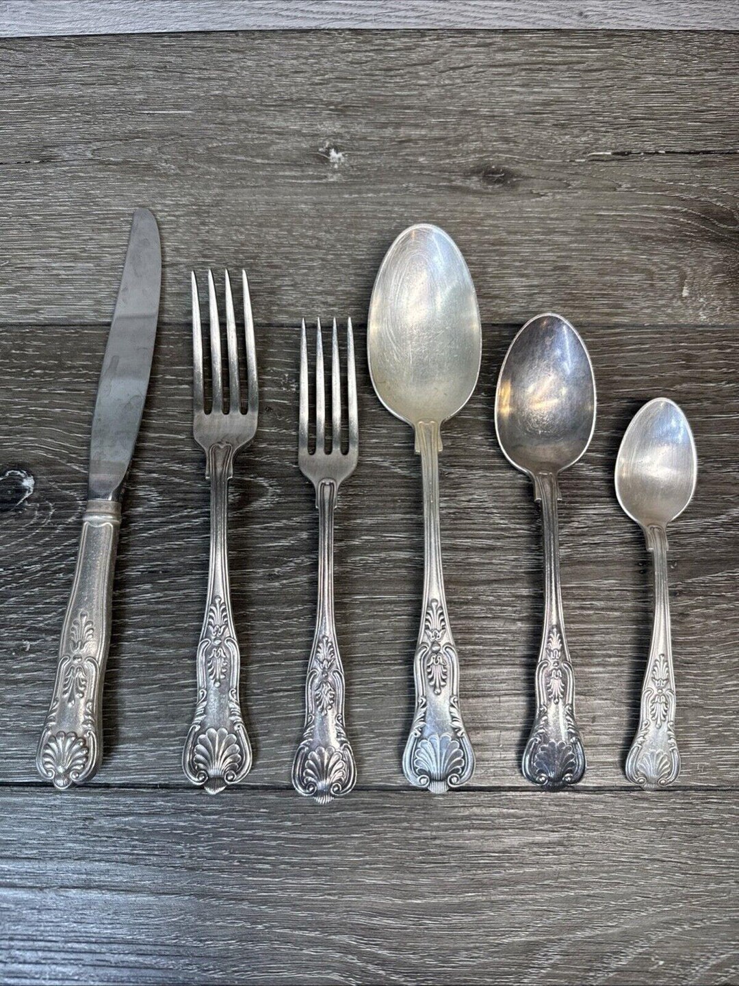 Vintage Reed & Barton Mirrorstele Flatware Silverware 6 Pc Settings - Etsy