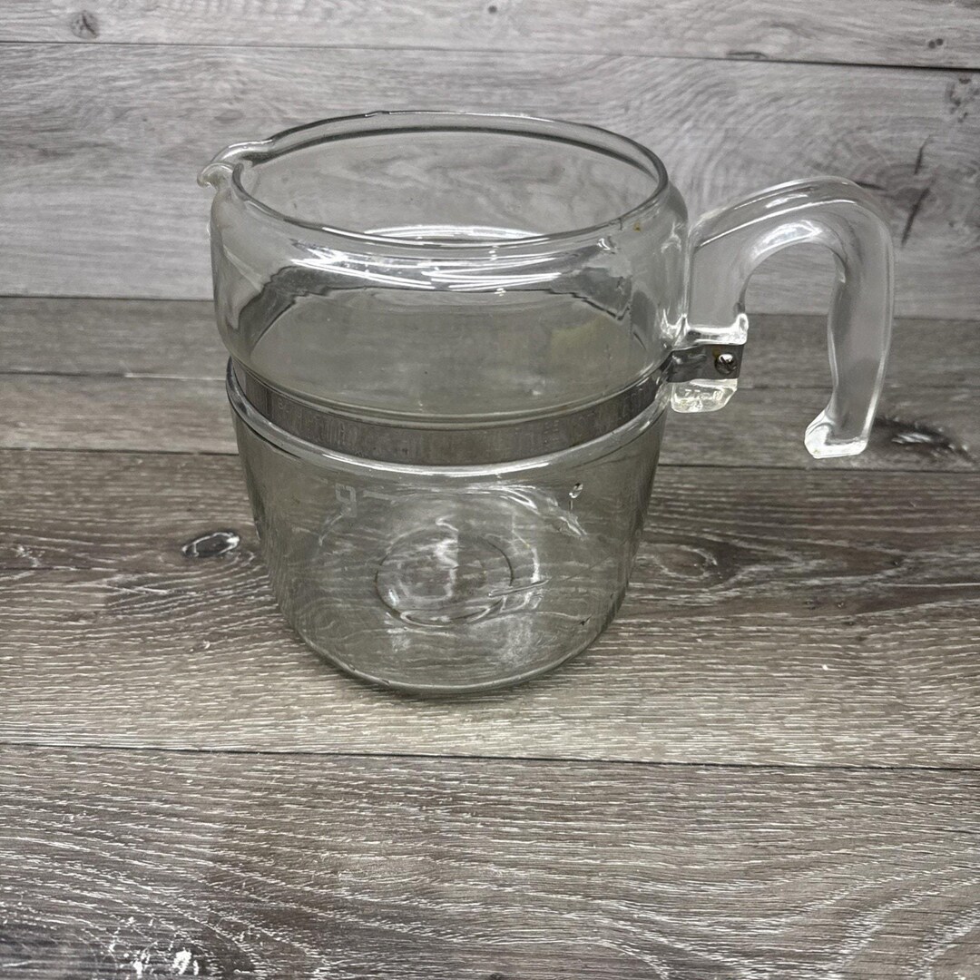 Vintage Pyrex Flameware Glass Percolator 9 Cup Coffee Pot 7759 B ...
