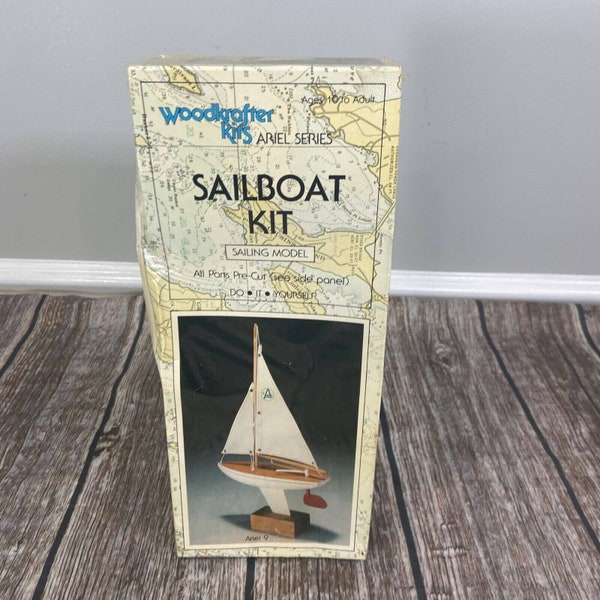 Sailboat Model - Etsy