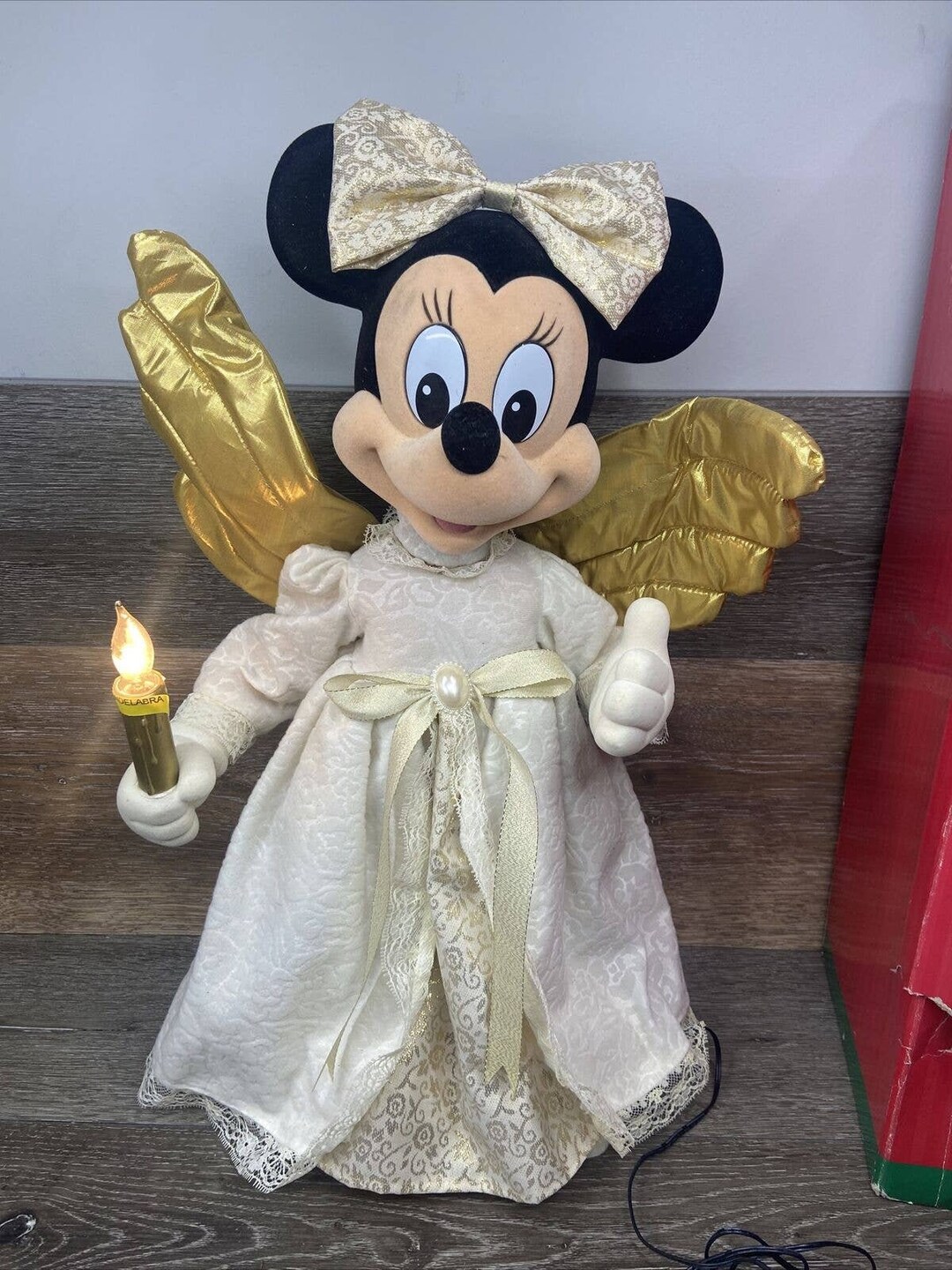 1997 Disney Telco Christmas 22 Minnie Mouse Angel Lighted - Etsy