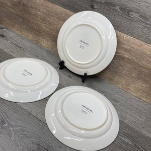 Tienshan Stoneware Blue Unicorn Fantasy Dishes 10.5 Dinner Plate set of ...