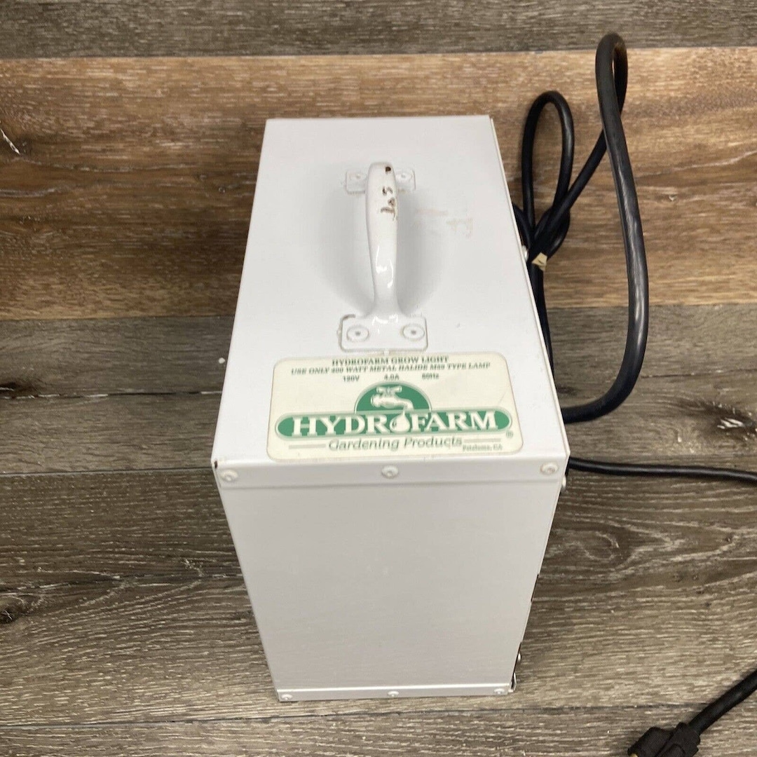 Hydrofarm 400 Watt High Pressure Sodium Grow Light Ballast Metal Halide ...