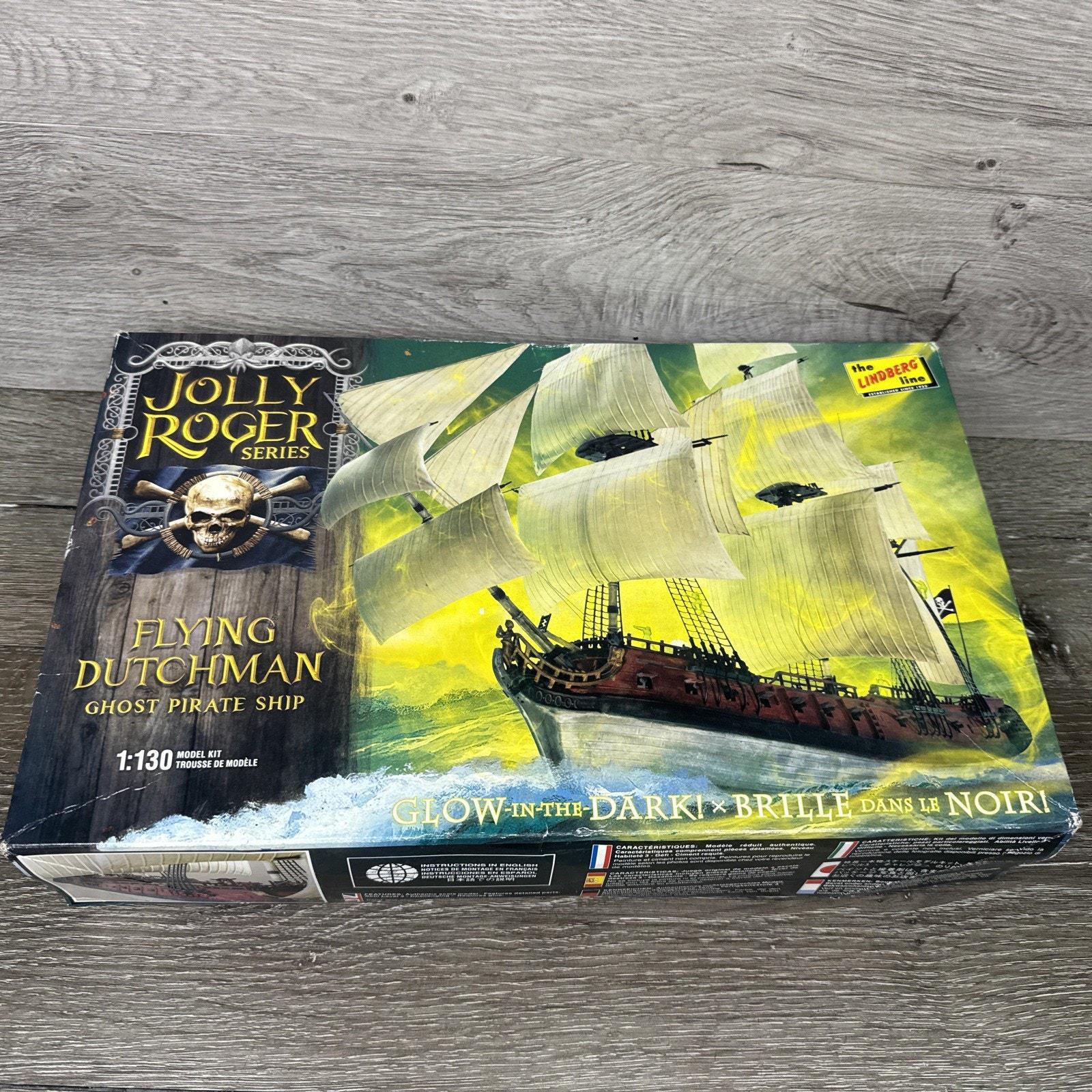 Lindberg 1:130 Scale Jolly Roger Series the Flying Dutchman Model KIT ...