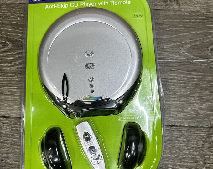 Durabrand Discman CD Player CD-855 With Remote and Headphones ~new ...