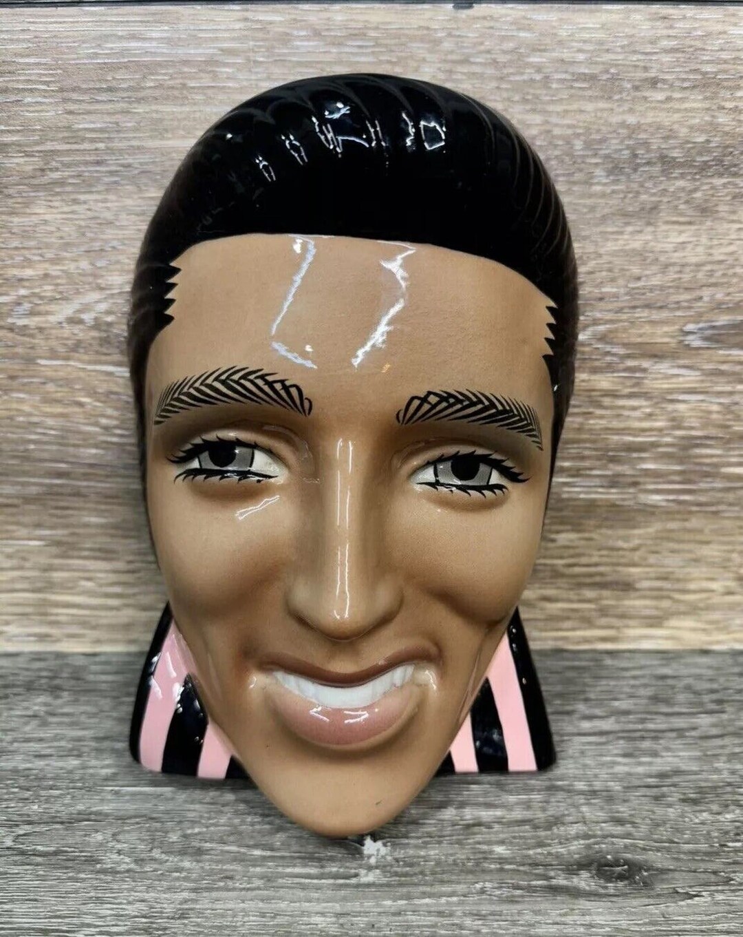 Elvis Presley Ceramic Wall Décor About Face Clay Art 1987 San Francisco ...