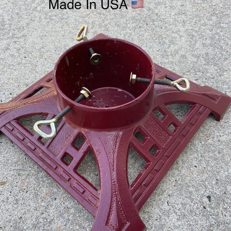 Cast Iron Tree Stand - Etsy