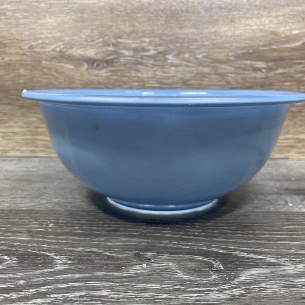 Vintage Glass Bottom Mixing Bowls - Etsy