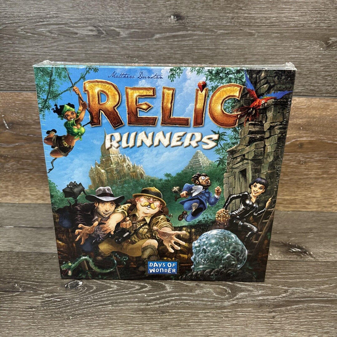 Relic Runners Days of Wonder Board Game NEW Factory Sealed - Etsy