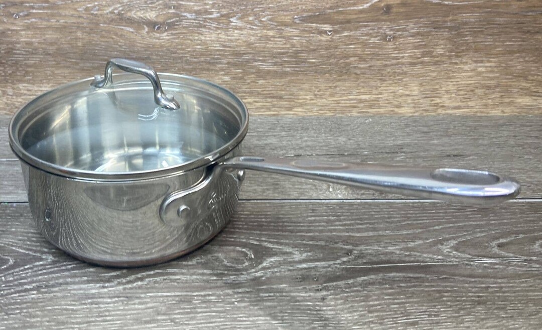 Emeril by All Clad 2 Qt Sauce Pan Copper Core Stainless Steel - Etsy