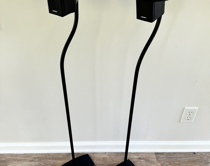 One Pair Bose Double Cube Speakers With Bose Metal Stands - Etsy
