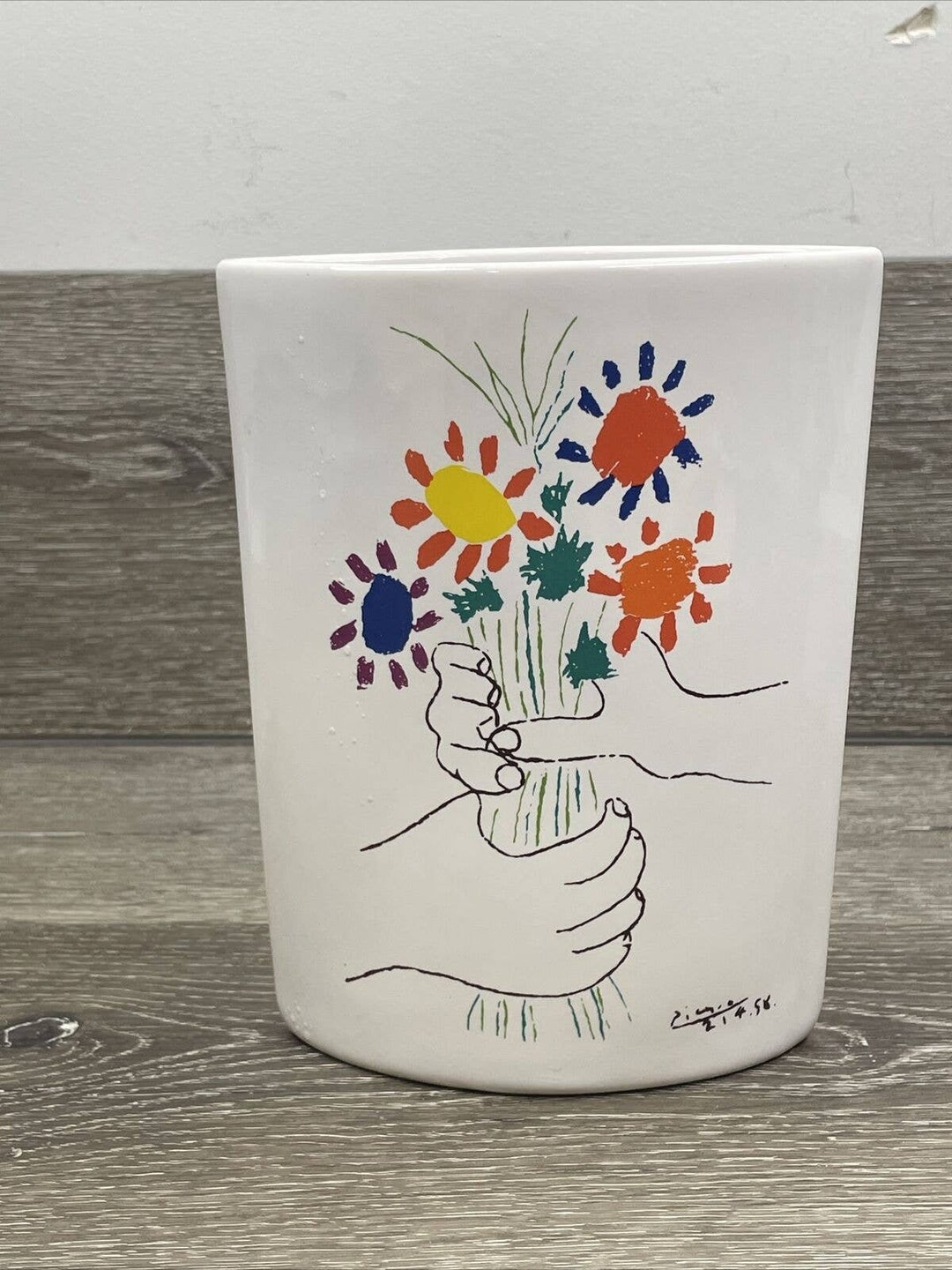 Masterpiece Edition Pablo Picasso Living Bouquet Hands and - Etsy