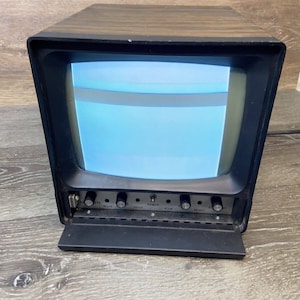 Vintage 1970’s Miratel Ball 8" Military Television With Metal Body - Etsy
