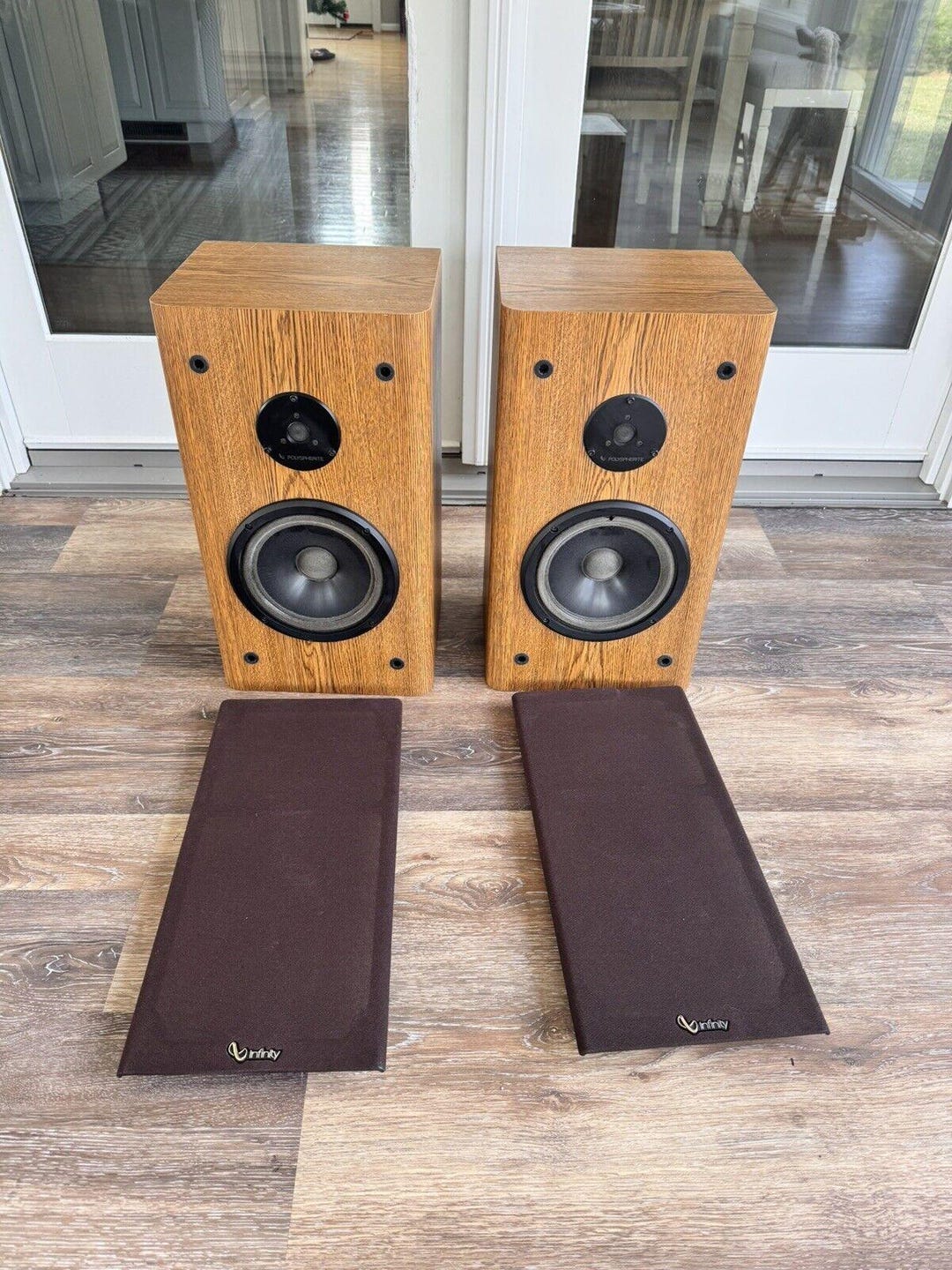 INFINITY Rs3000 Speaker Set of 2 High FIDELITY POLYCELL Tested and ...