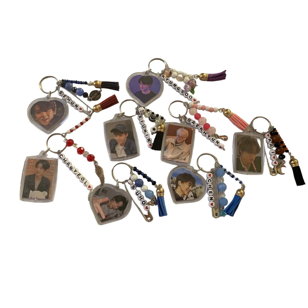 EXO Photo Keychains! - Etsy